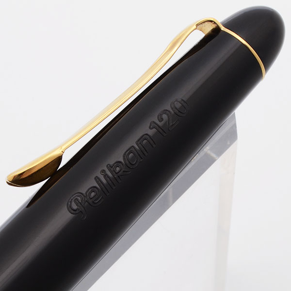 Pelikan 120 Fountain Pen (1950-60s)- Black, Piston Filler, GP Fine Nib (Excellent, Works Well ...